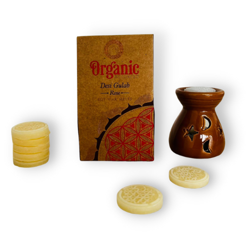 Cera de Soya Aromática Rosa Organic Goodness - Song of India – Portal Zen